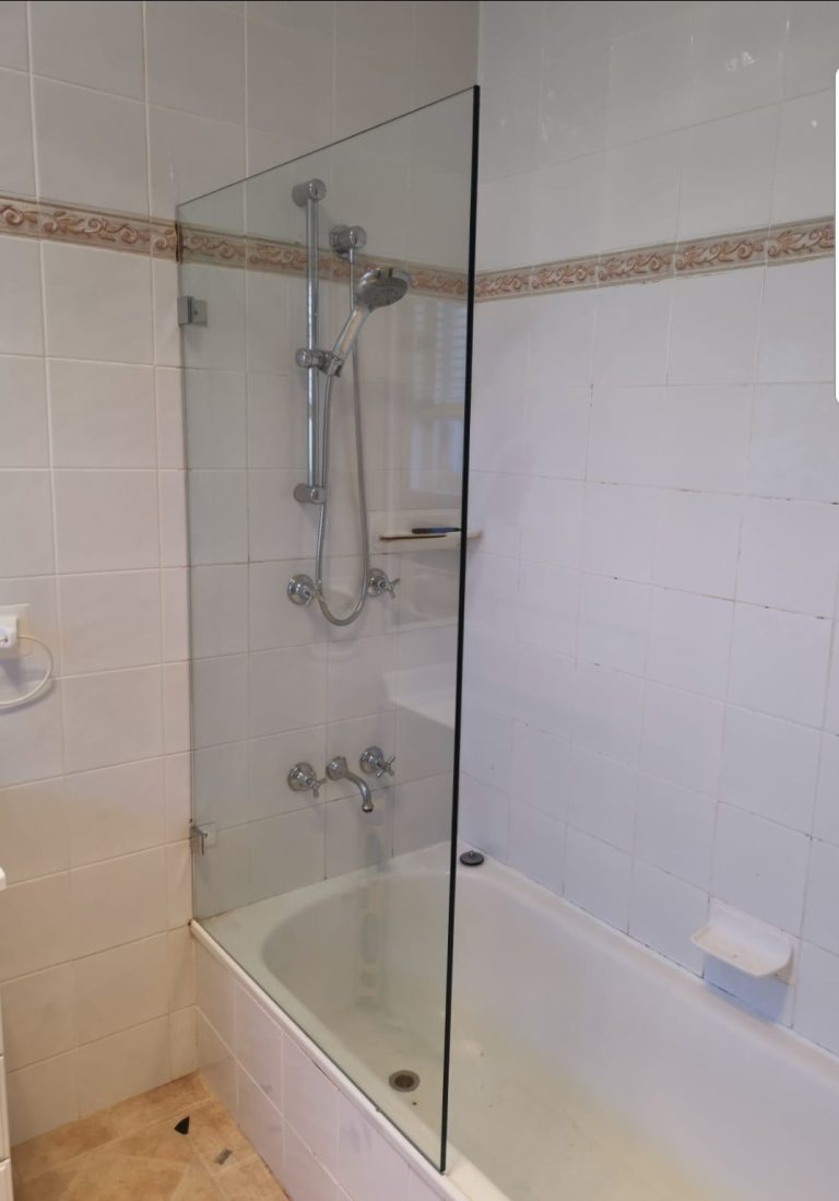 Frameless Fixed Panel Bathtub Shower Screens – Cheapest Shower Screens