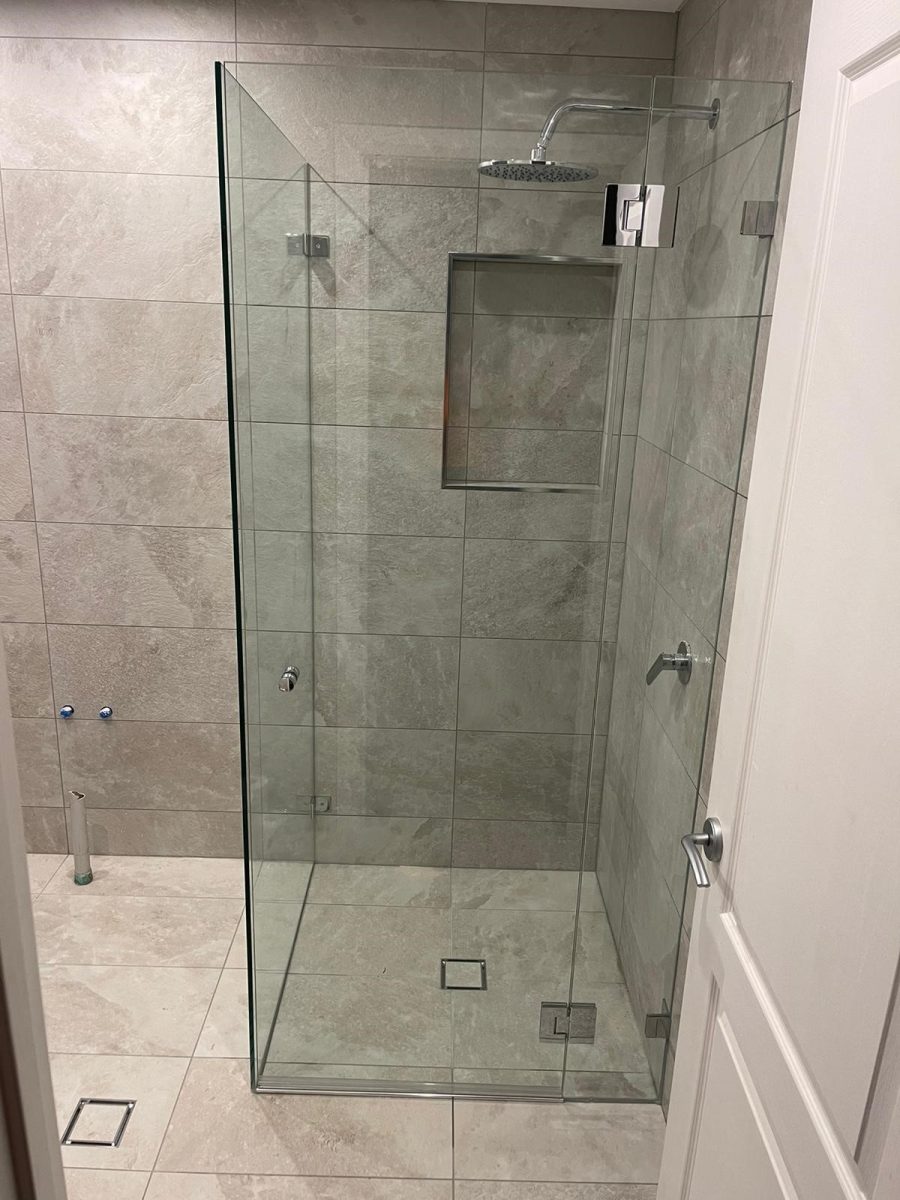 Frameless L Shape Shower Screens – Cheapest Shower Screens