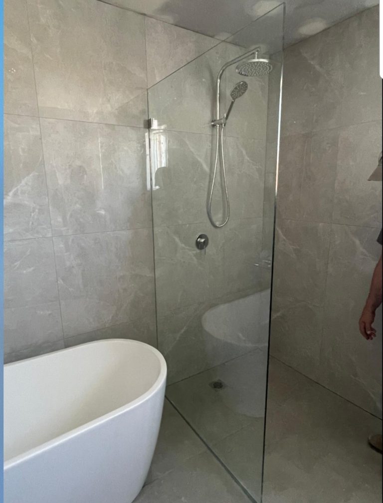 Frameless Fixed Panel Shower Screen – Cheapest Shower Screens